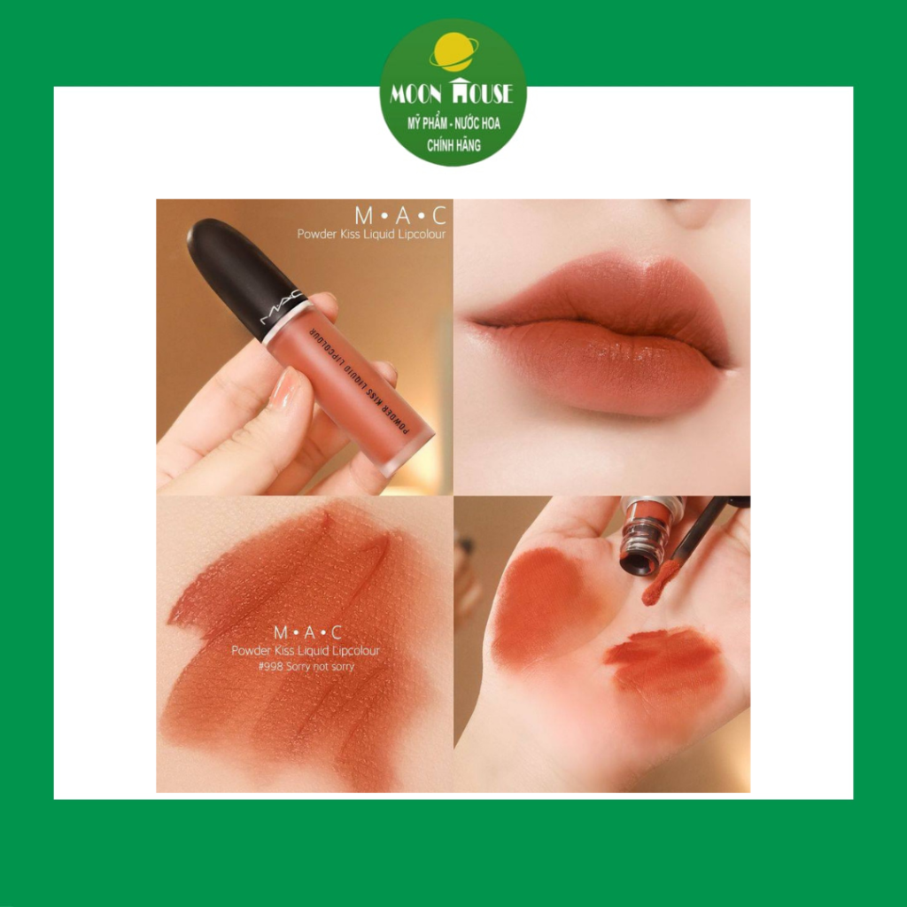 Son Mac kem power kiss sorry not sorry – moonhousecosmetic.com