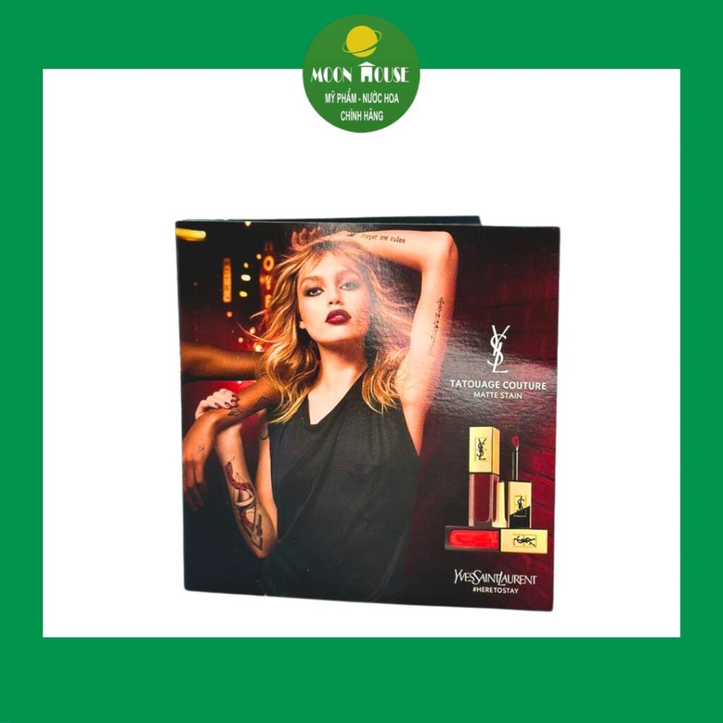 Bảng sample son Ysl – moonhousecosmetic.com